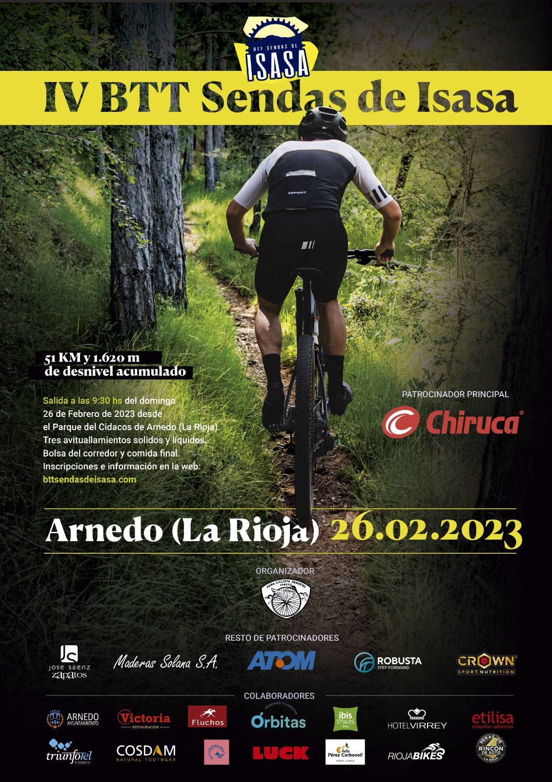 RockTheSport | IV BTT SENDAS DE ISASA | 2023 | ARNEDO Rioja (La)